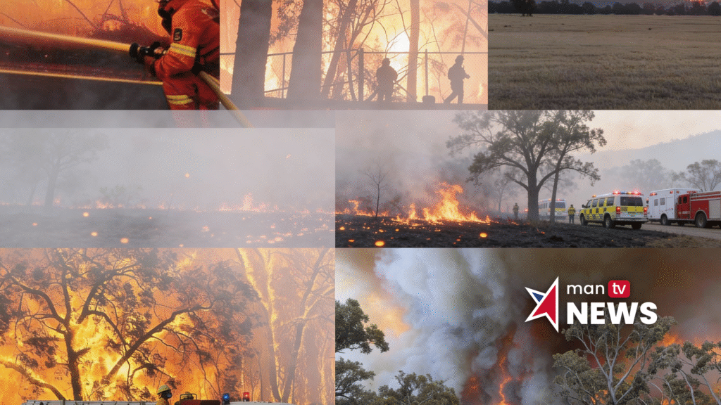 Catastrophic bushfires tear through Ruffy in Victoria